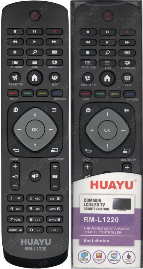 Пульт Philips RM-L1220 Universal